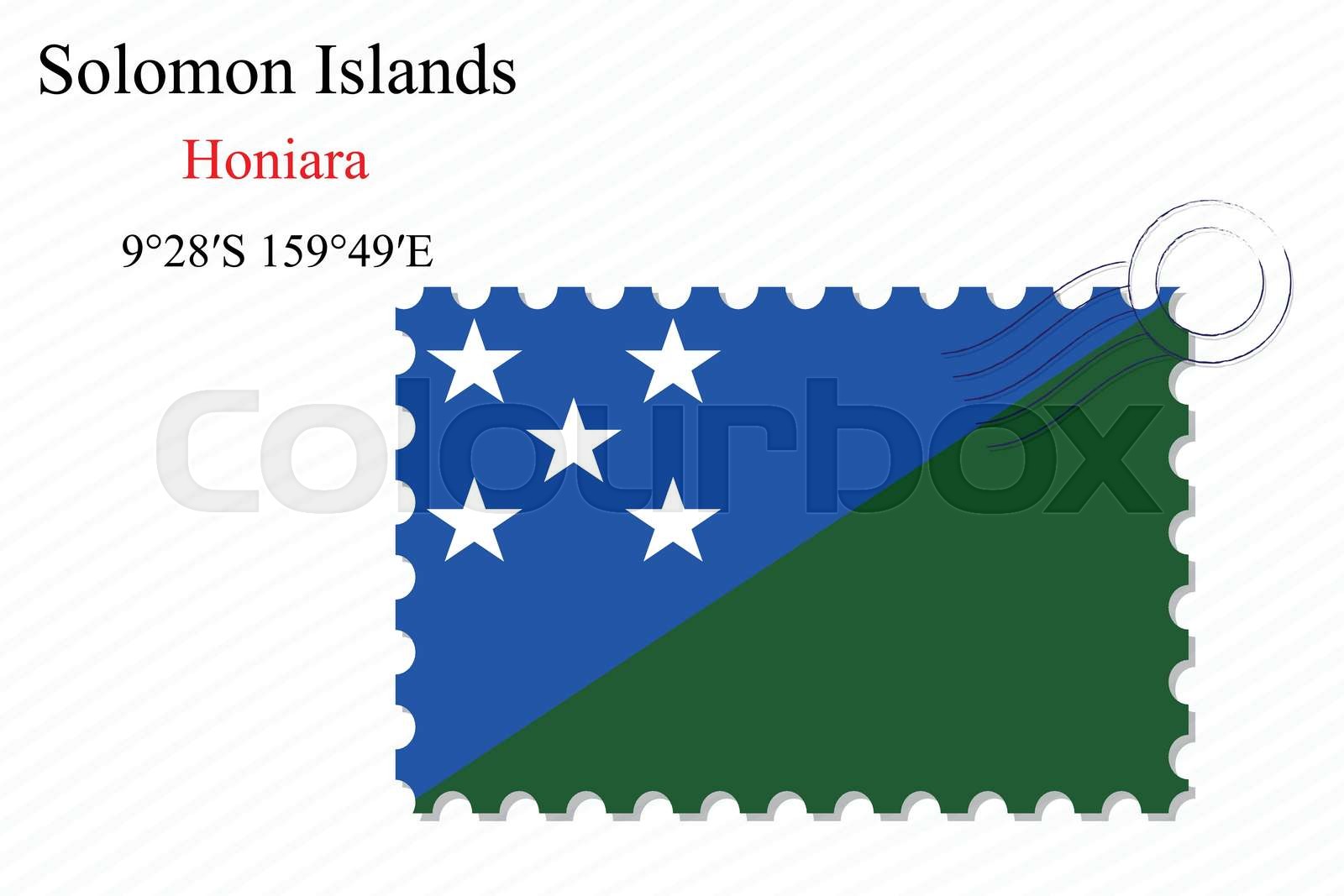 solomon islands design | Stock vector | Colourbox