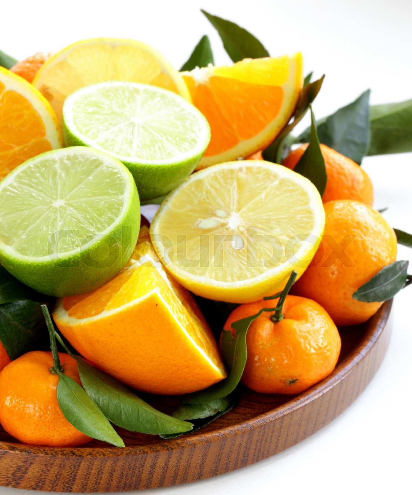 different types of citrus fruits | Stock image | Colourbox