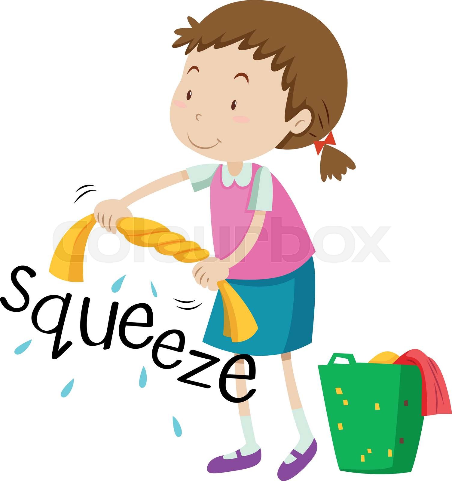 squeeze | Stock vector | Colourbox