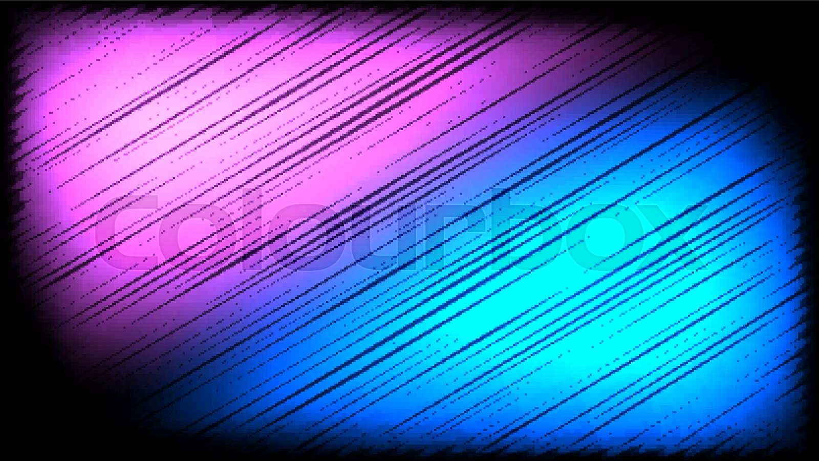 vector screen glitch digital illustration | Stock vector | Colourbox