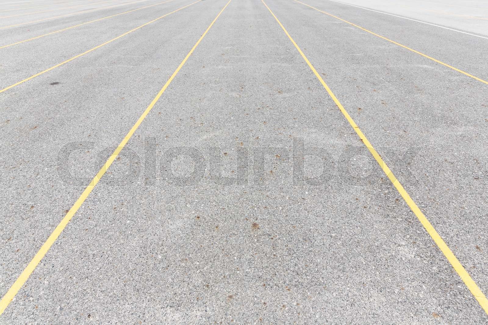 Concrete road texture | Stock image | Colourbox
