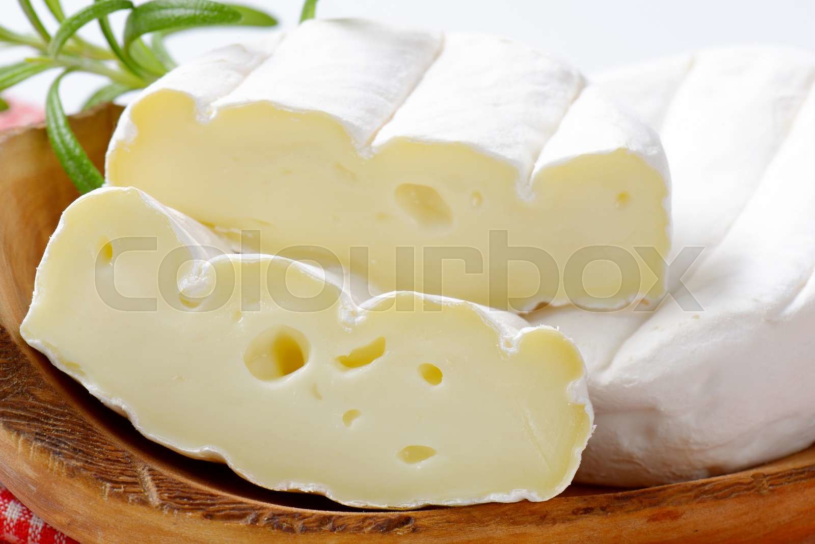 soft-ripened cheese | Stock image | Colourbox