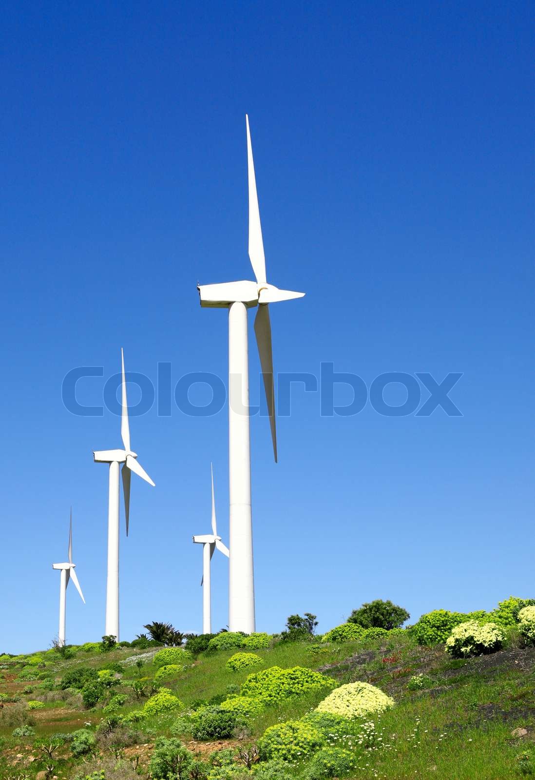 wind turbine | Stock image | Colourbox