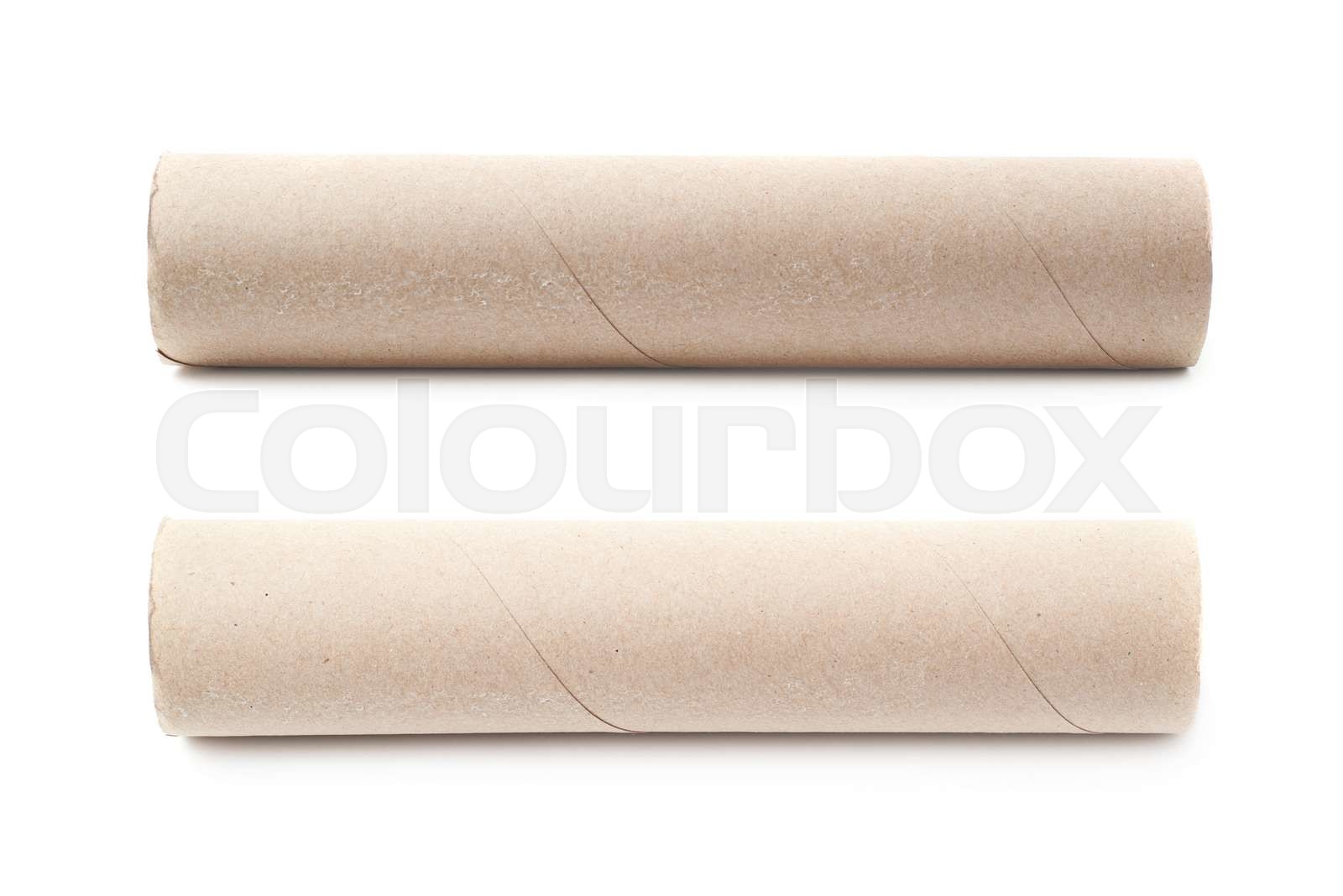 Empty tissue tube isolated | Stock image | Colourbox