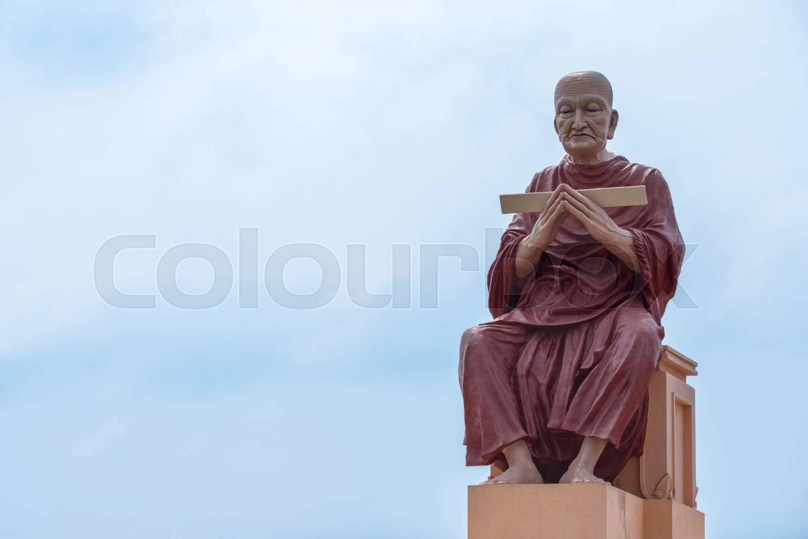 monk statue | Stock image | Colourbox