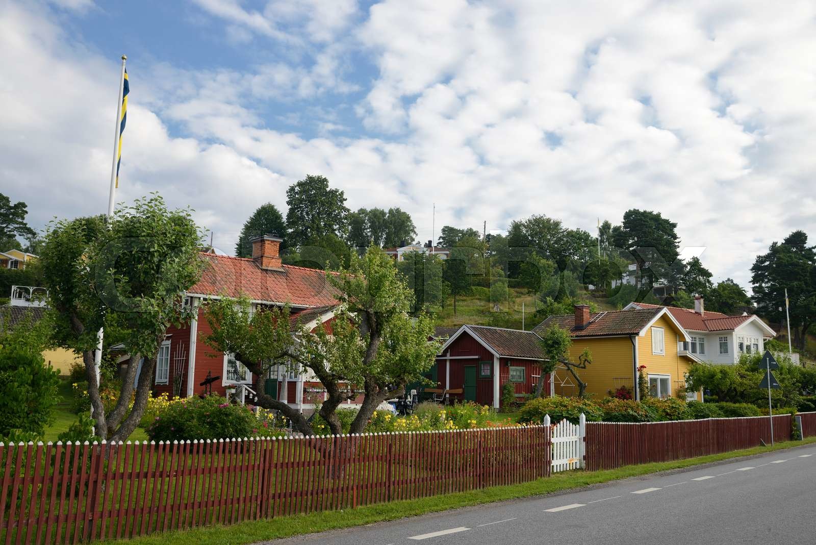 Swedish housing | Stock image | Colourbox