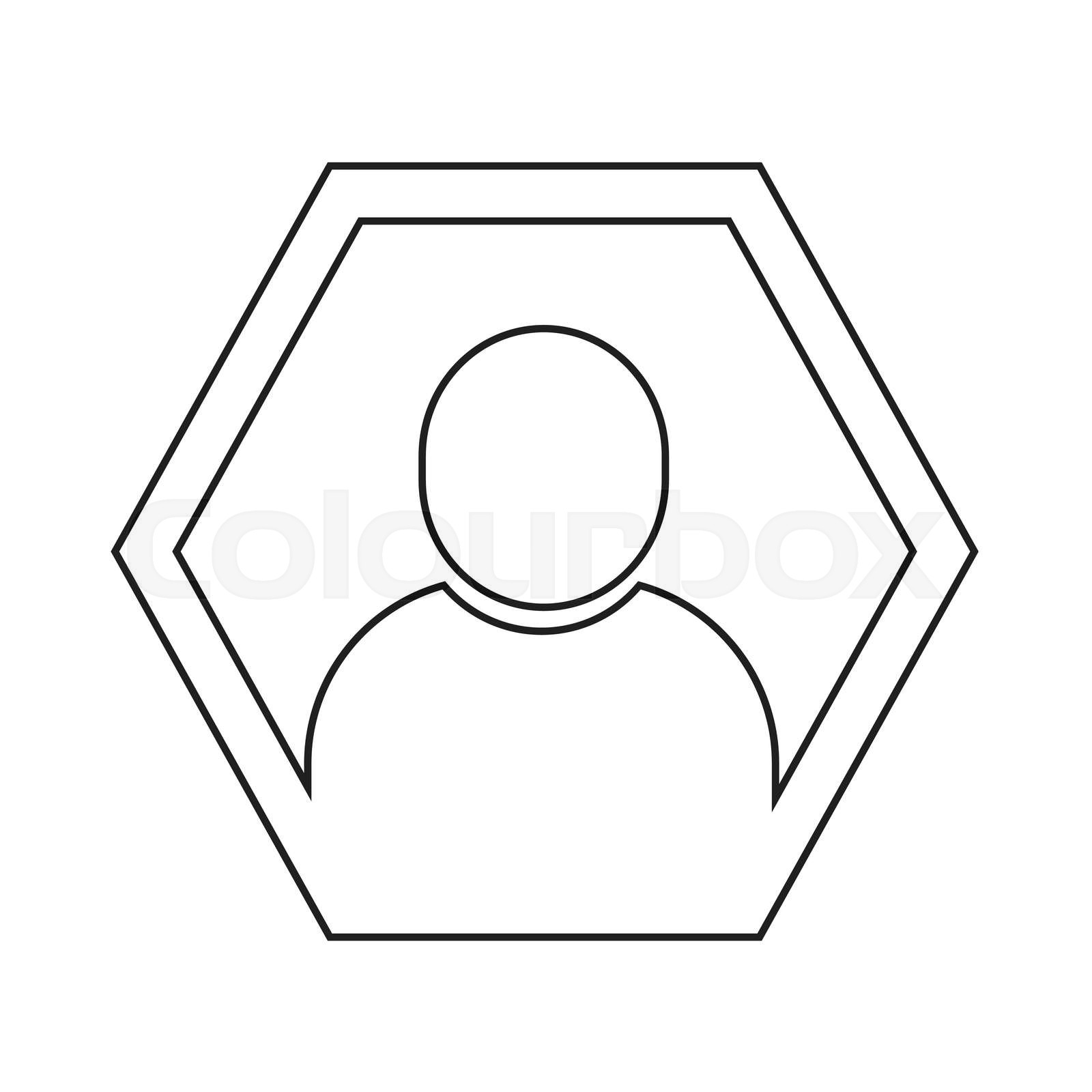 User Icon Illustration design | Stock vector | Colourbox