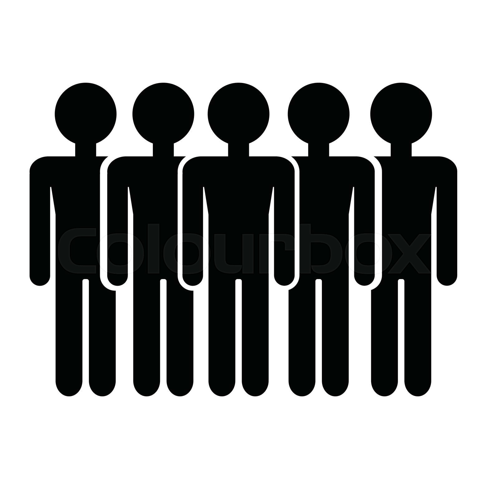 Population People Icon Illustration design | Stock vector | Colourbox