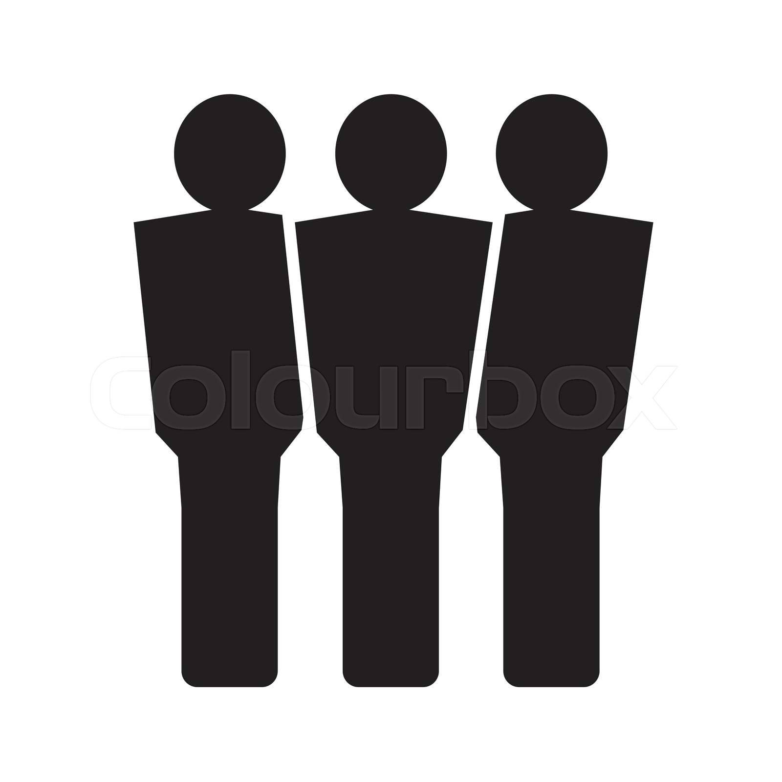 Population People Icon Illustration design | Stock vector | Colourbox