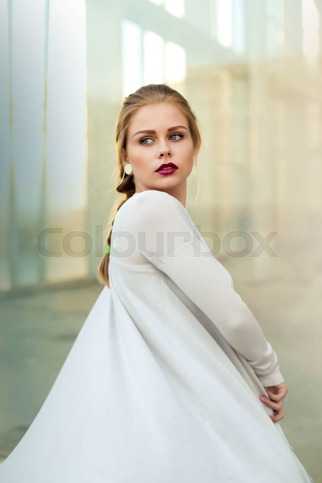 Ukrainian Gentle Girl Posing Stock Image Colourbox ukrainian-gentle-girl-posing-stock-image-colourbox