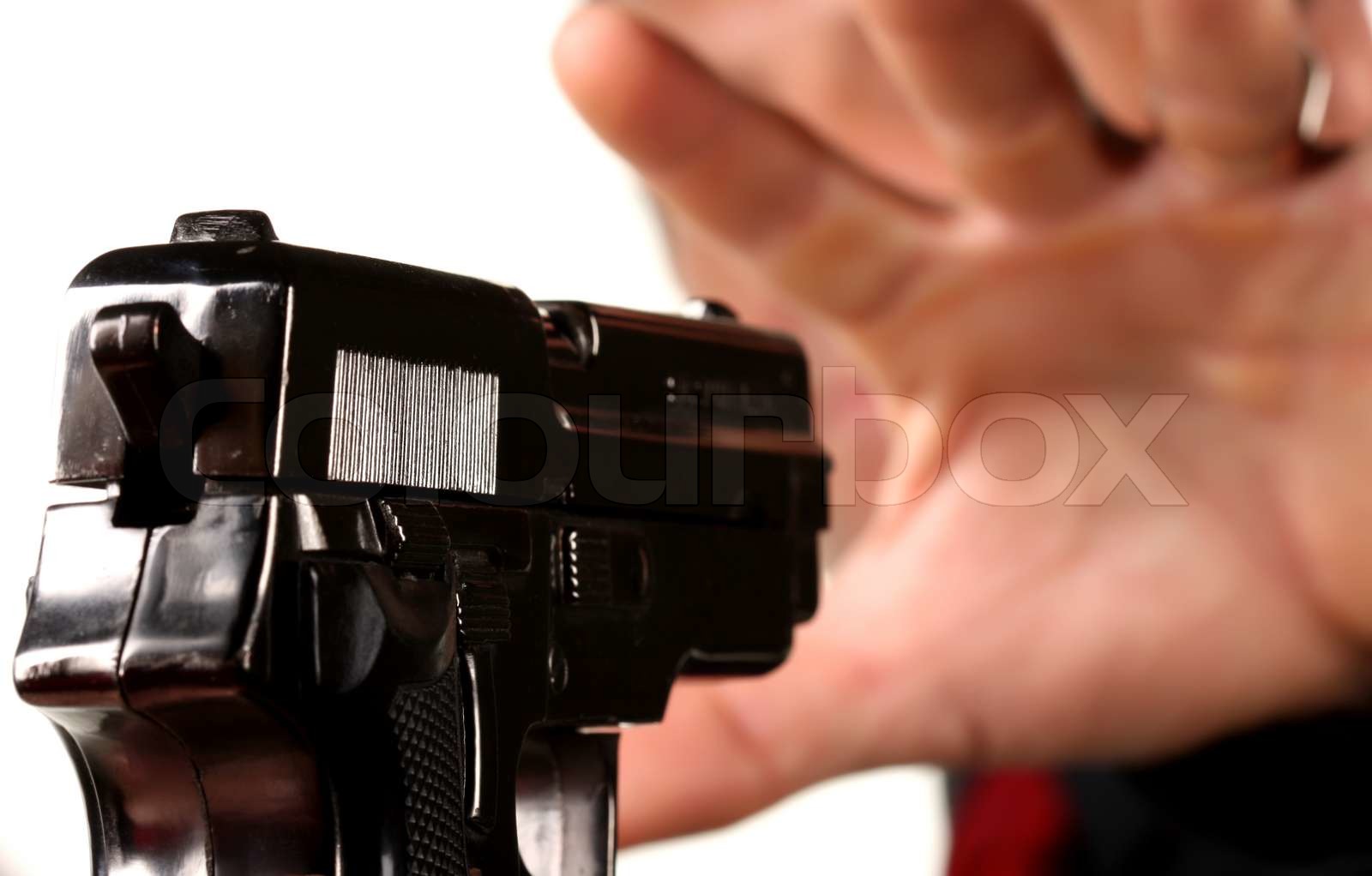 Männer mit Waffe | Stock Bild | Colourbox