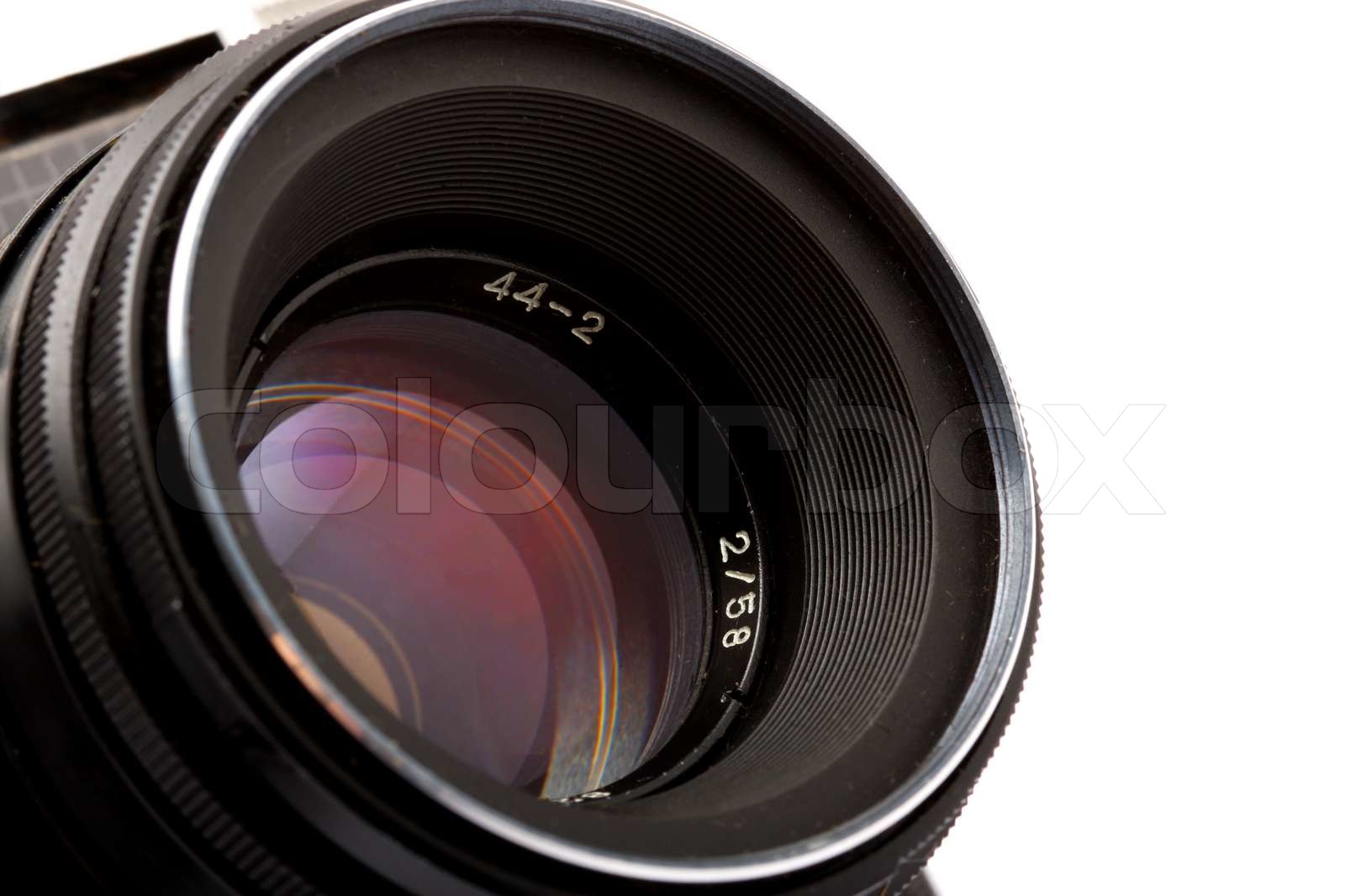 Photo lens | Stock image | Colourbox