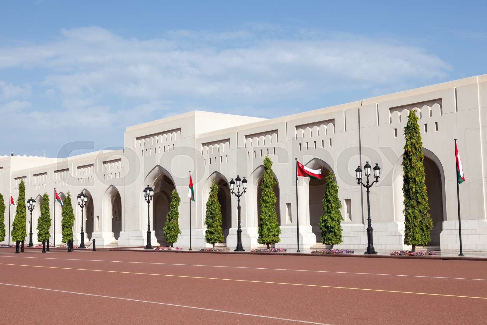 Modern architecture in Muscat, Oman | Stock image | Colourbox