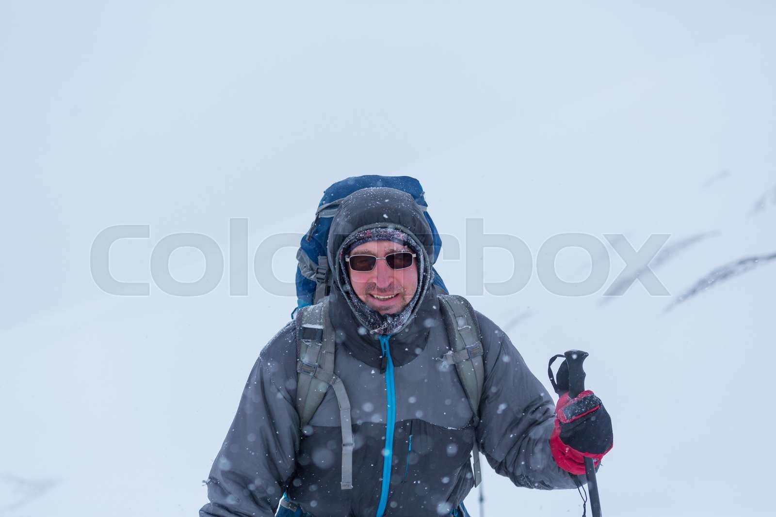 Hiker portrait | Stock image | Colourbox