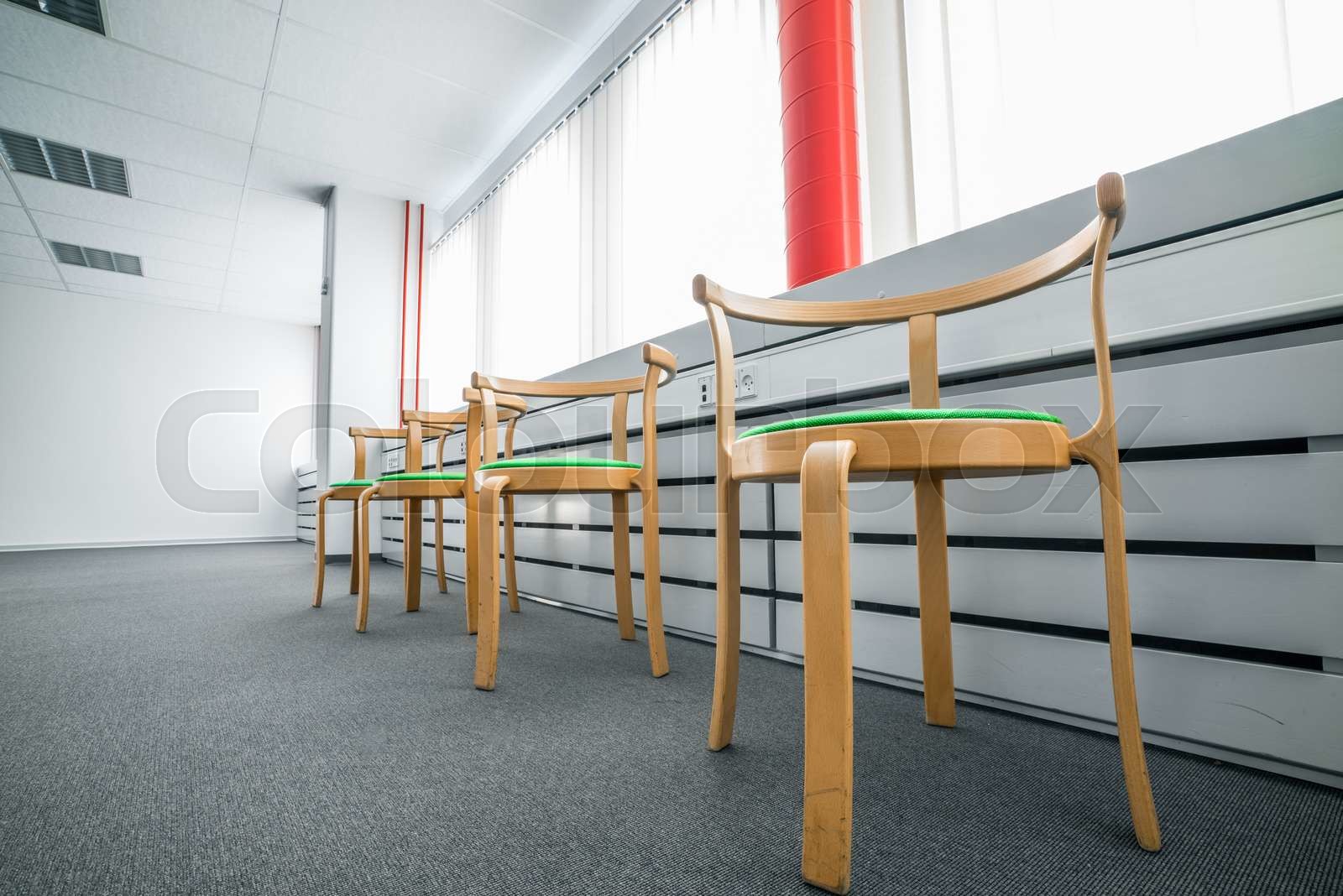 Chairs in a room for meeting | Stock image | Colourbox