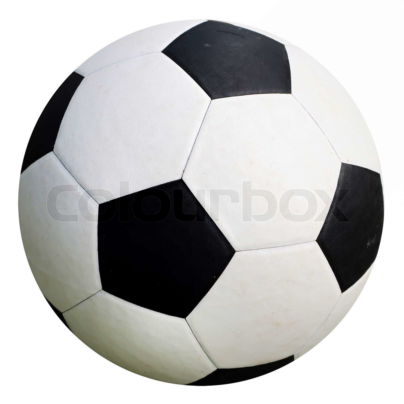 Football Ball Black And White