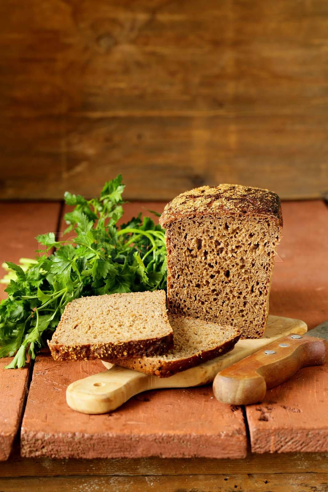 traditional Russian rye bread | Stock image | Colourbox