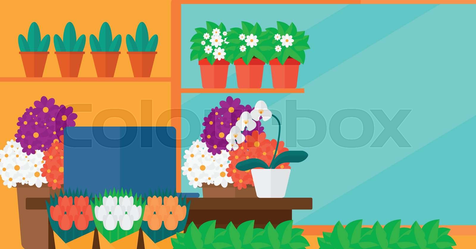 Flower Shop Clipart
