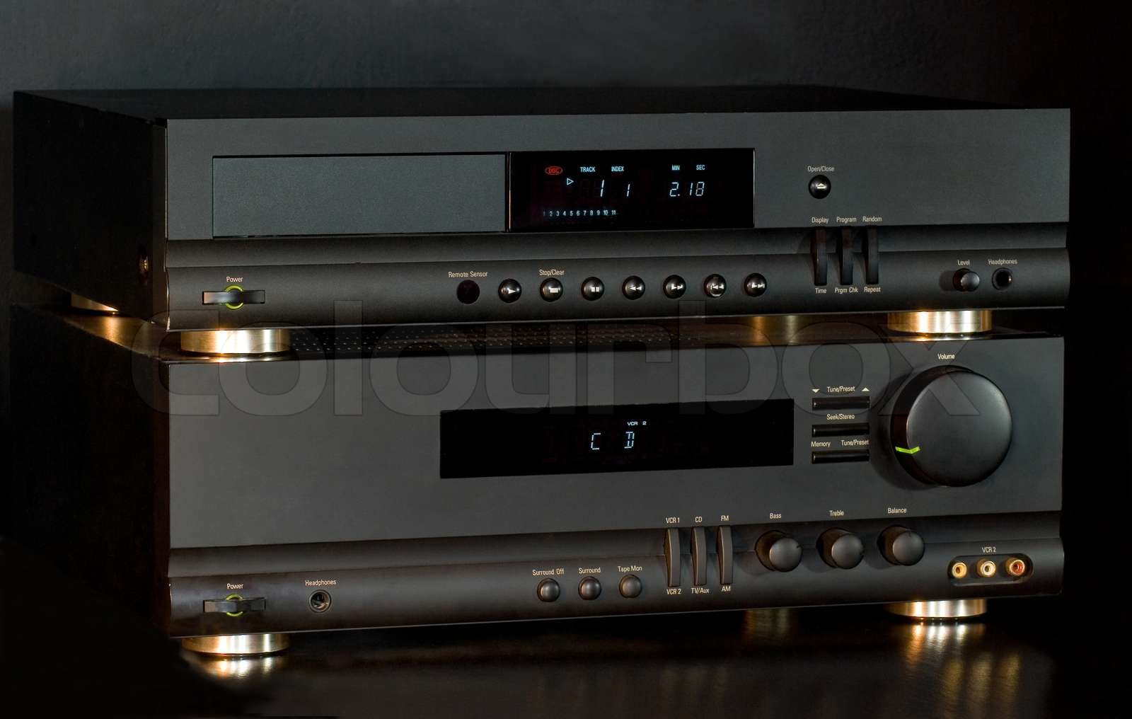 Hi-Fi Audio System | Stock image | Colourbox