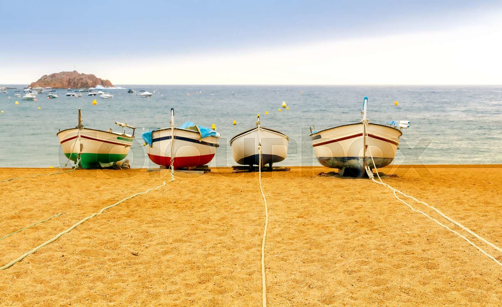 Tossa de mar. City Beach. | Stock image | Colourbox