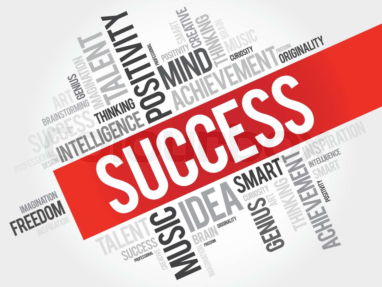 Success word cloud | Stock vector | Colourbox