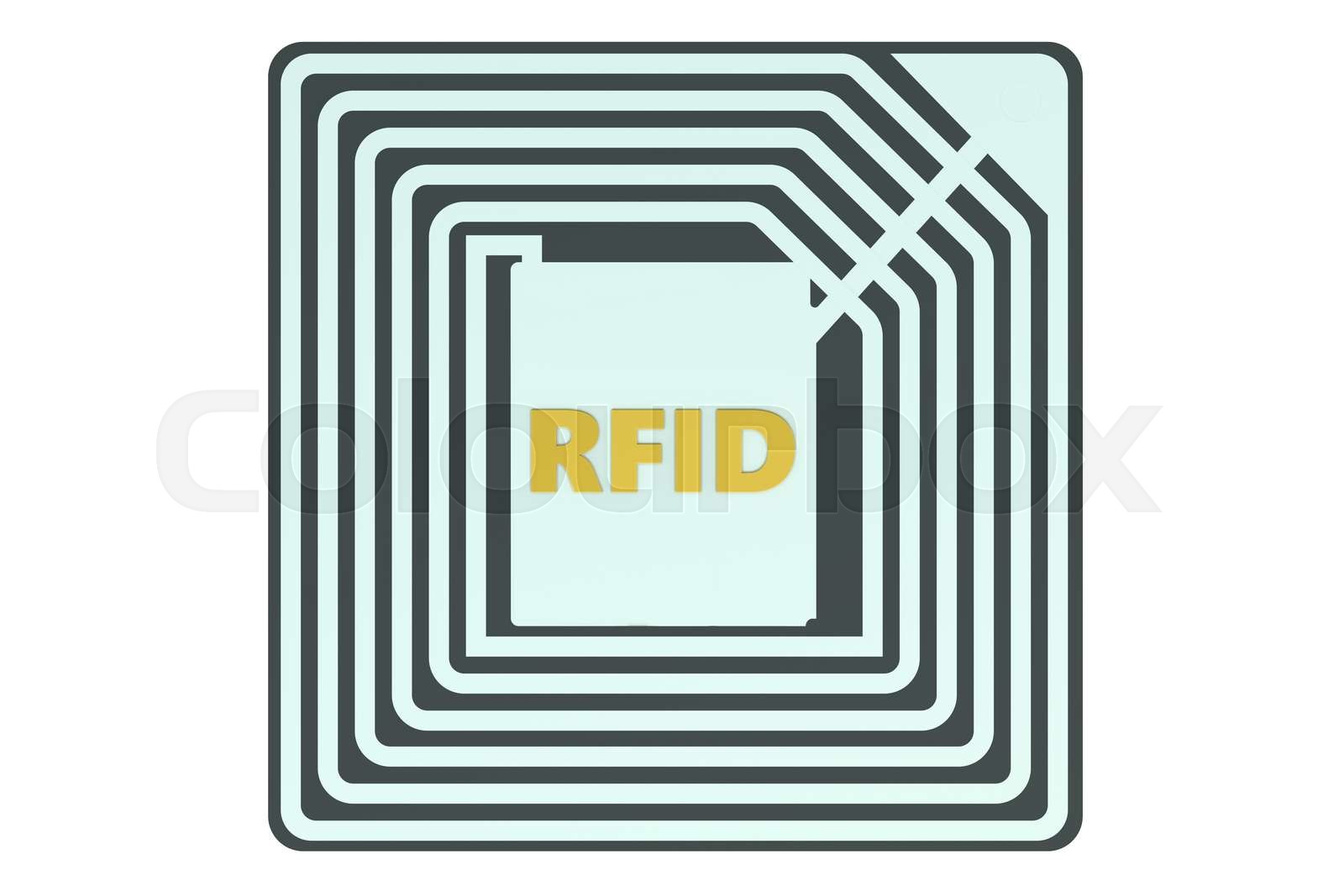 RFID tag | Stock image | Colourbox