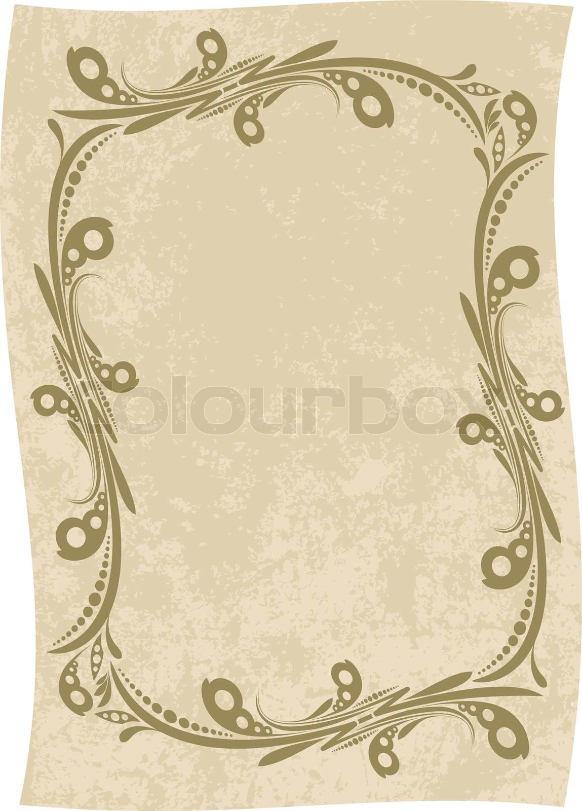 victorian, rich, frame | Stock vector | Colourbox