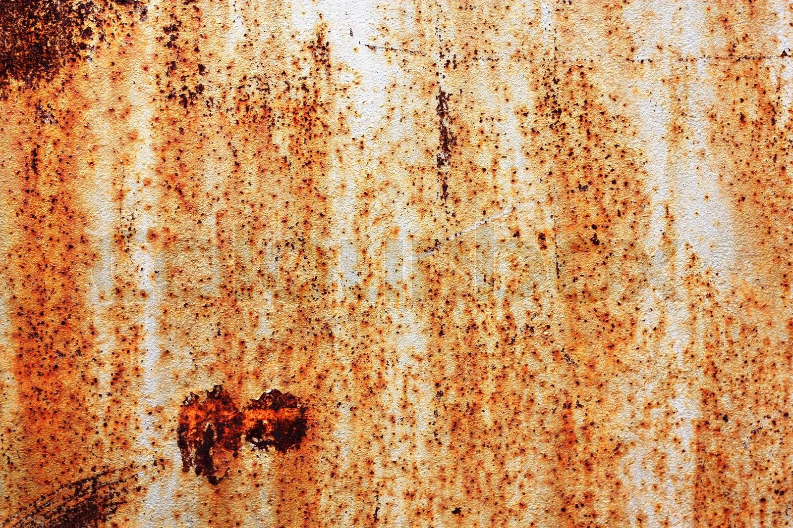 Rusted brown iron background texture wallpaper | Stock image | Colourbox