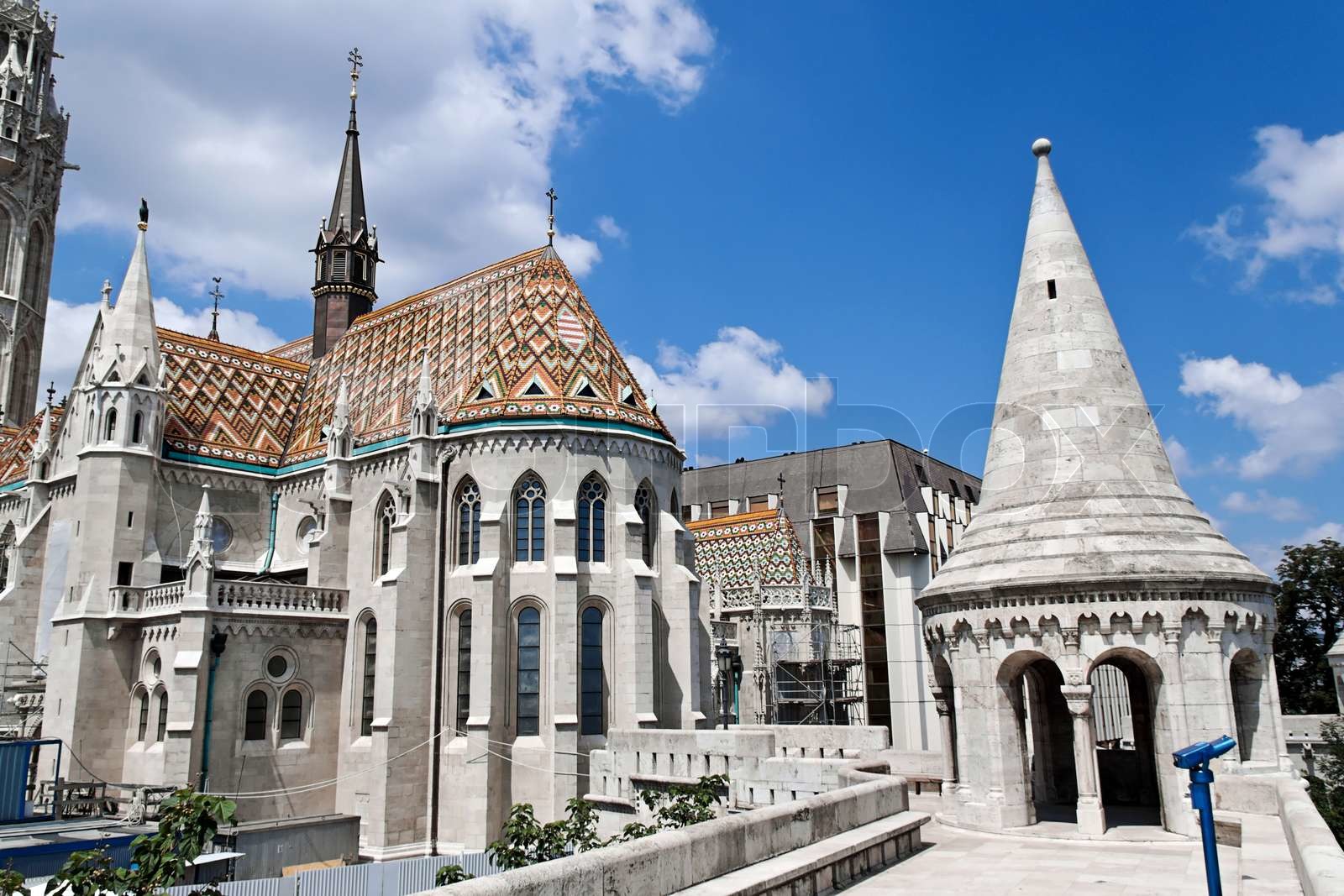 Die Matthiaskirche in Budapest , Ungarn. | Stock Bild | Colourbox
