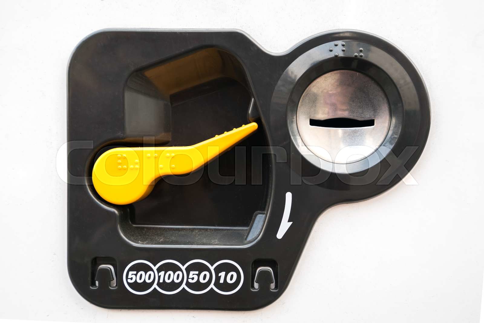 vending Machine Coin insert | Stock image | Colourbox