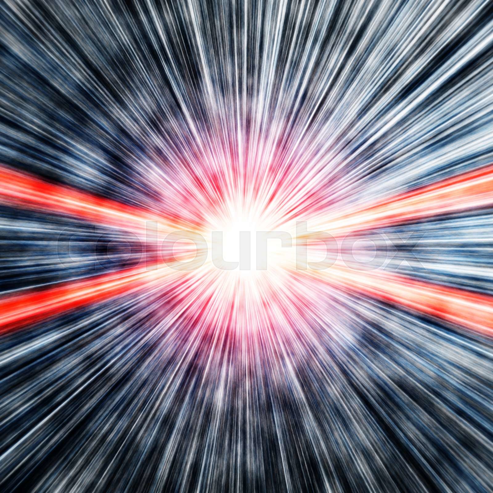 strahlenkranz, dynamisch, illustration | Stock Bild | Colourbox