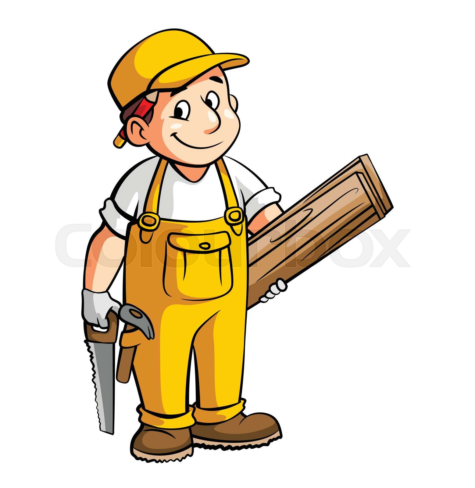 Carpenter | Stock vector | Colourbox