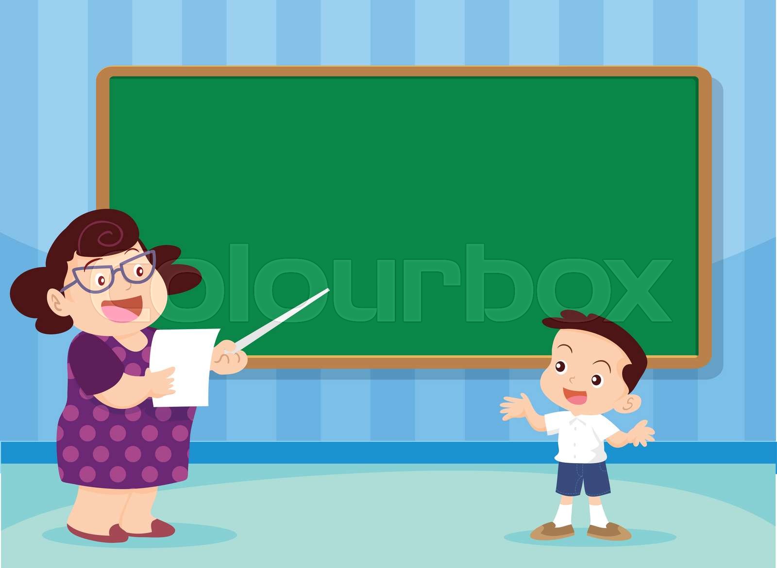 cartoon, kids, jung | Stock-Vektor | Colourbox