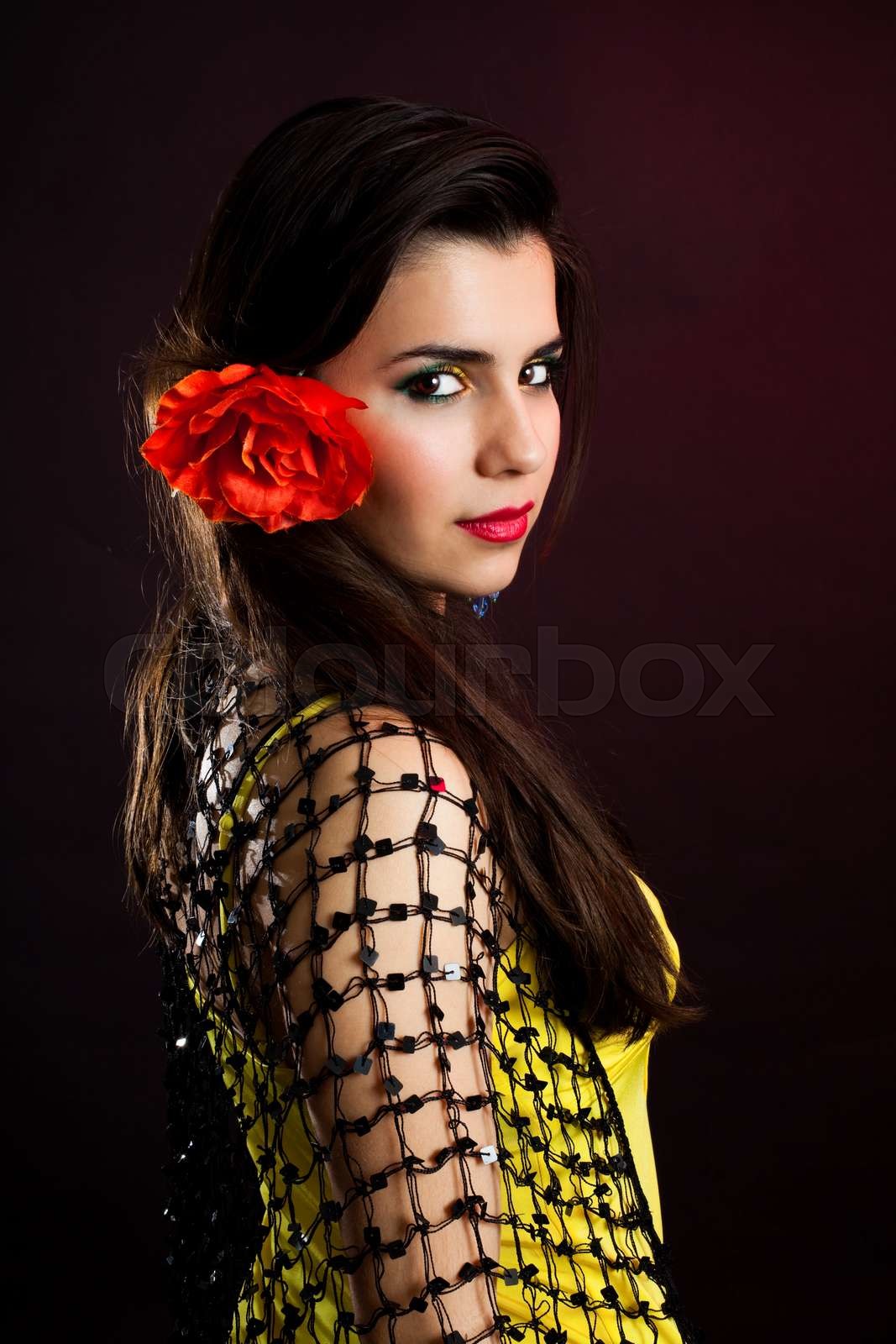 Beautiful gypsy woman | Stock image | Colourbox