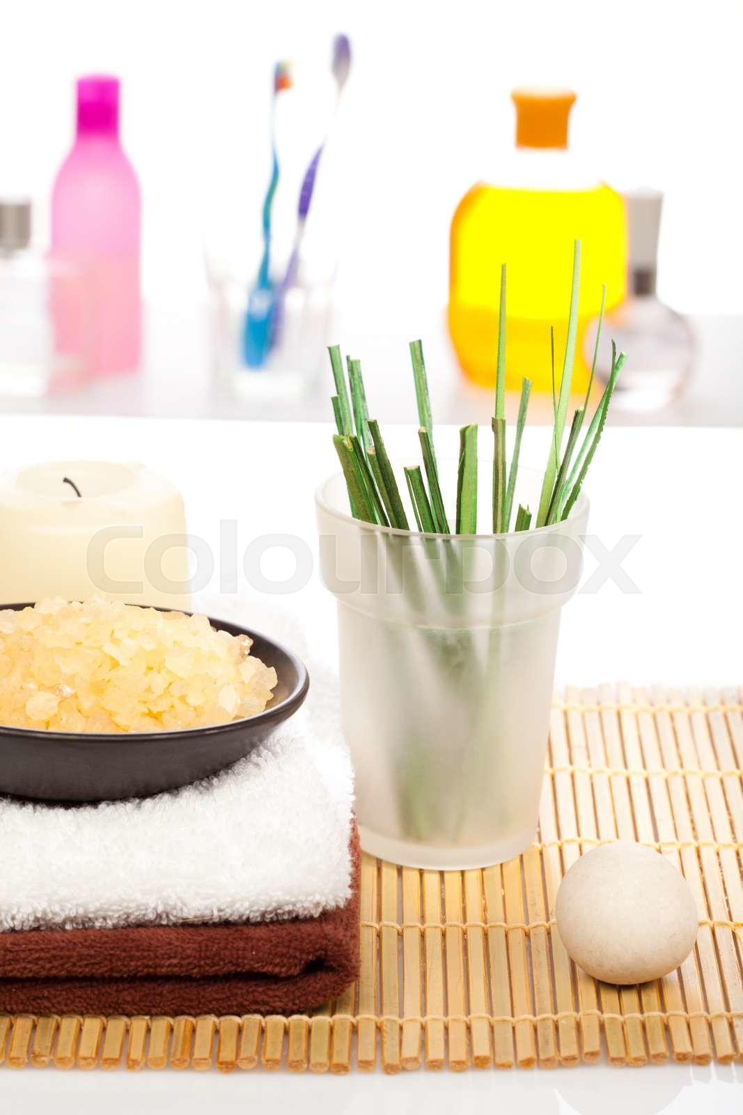 Bathroom room tools | Stock image | Colourbox