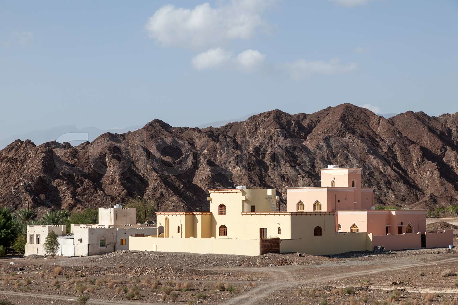 Residential houses in Oman | Stock image | Colourbox