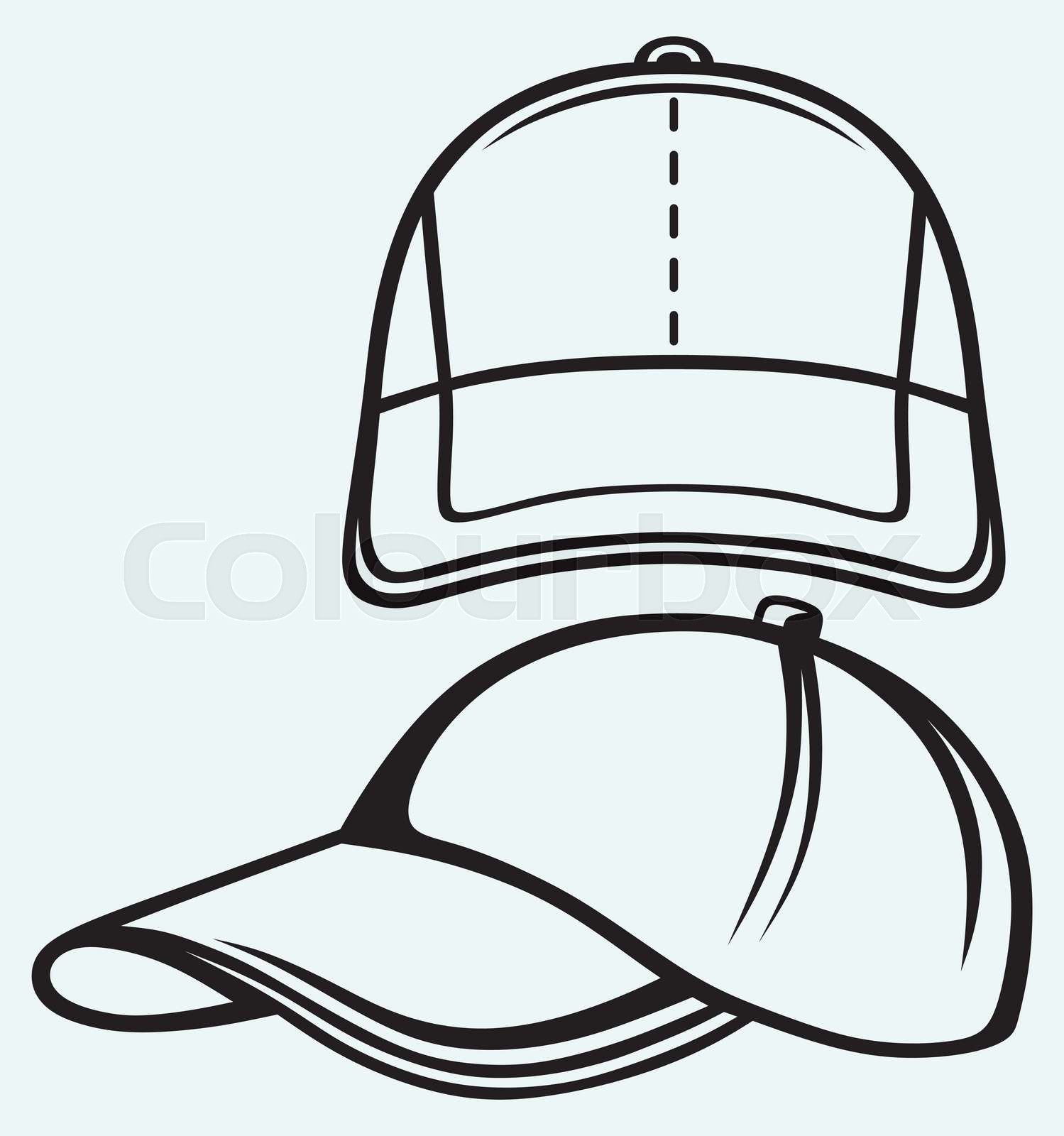 Baseball cap. Vector | Stock vector | Colourbox