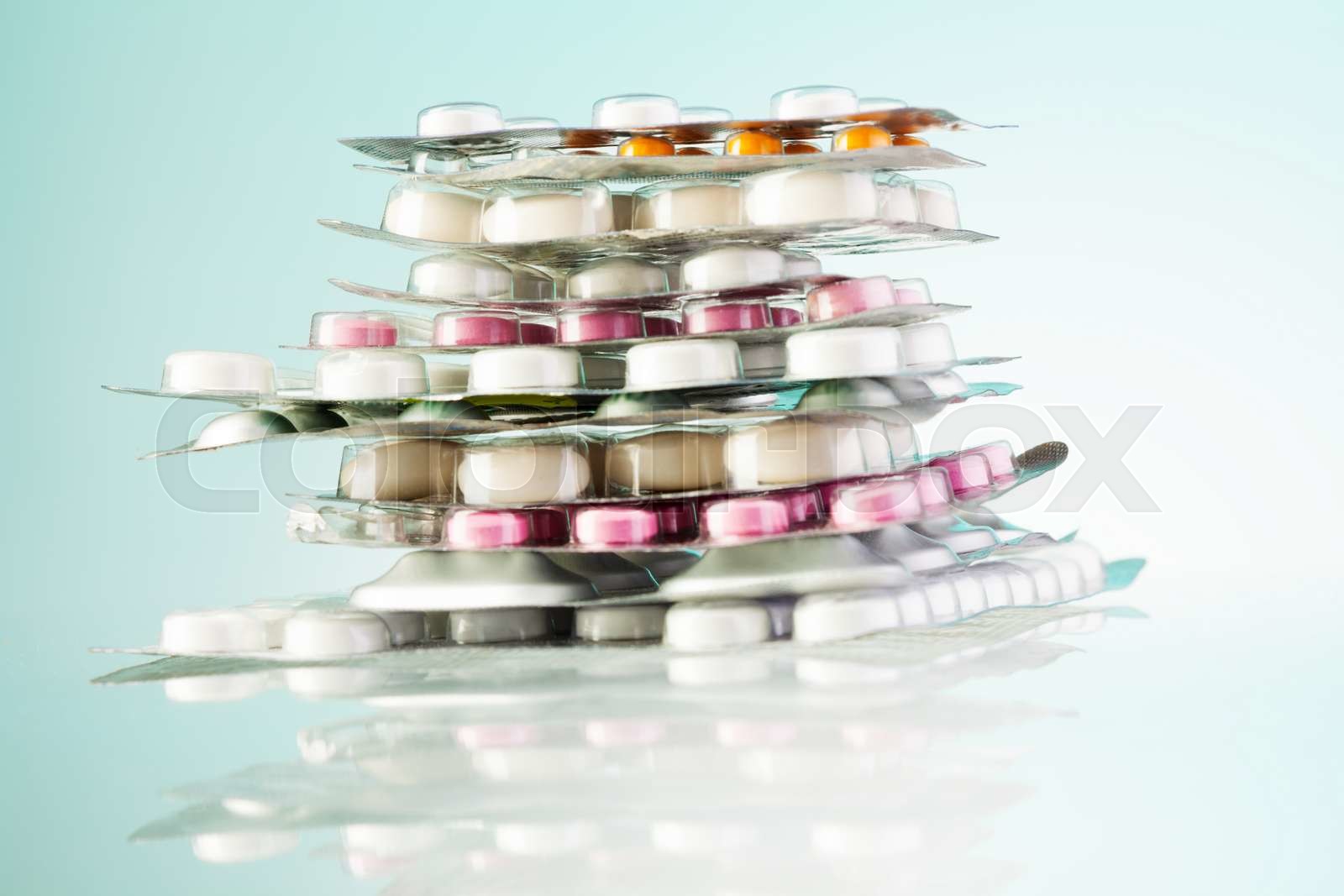 Packages of drugs | Stock image | Colourbox