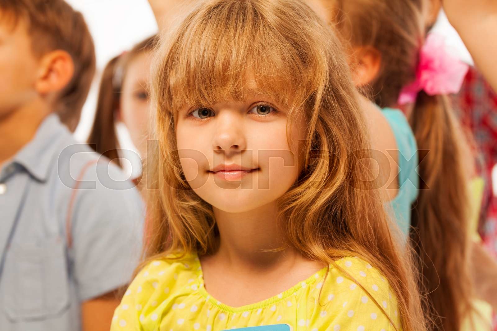 kind, selbstbewusst, mädchen | Stock Bild | Colourbox