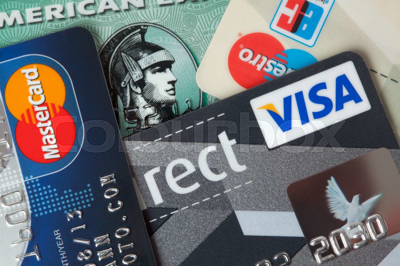 credit and debit cards | Stock image | Colourbox