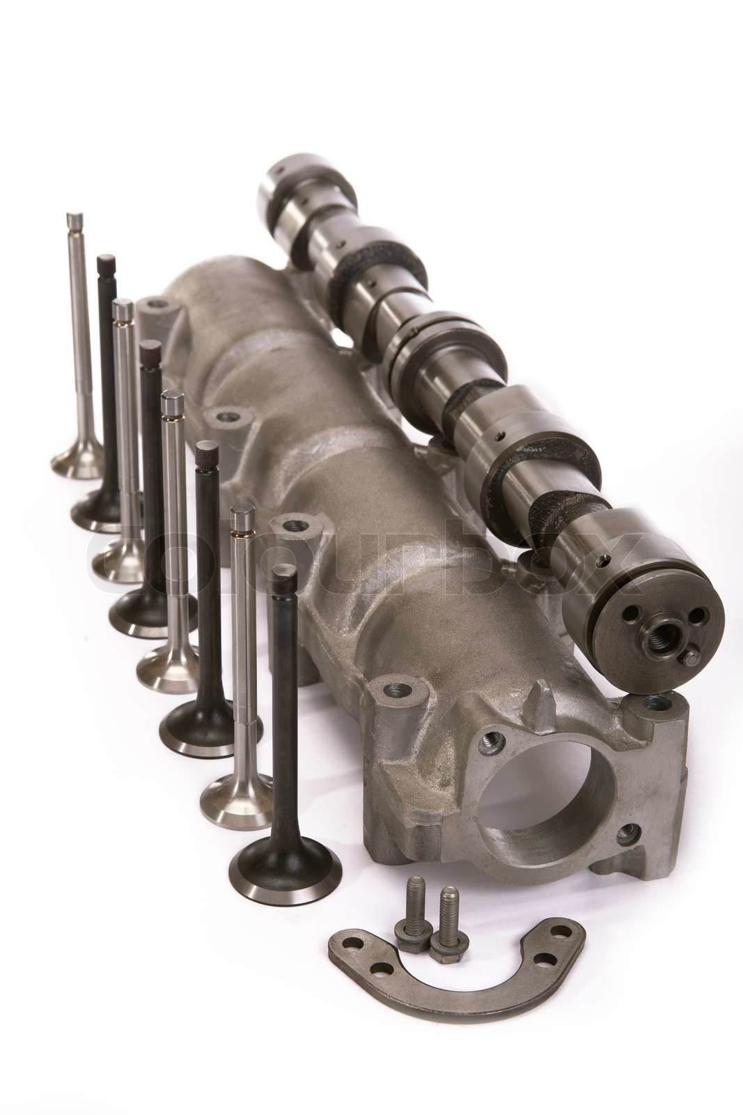 New details for repair of the engine. Cam-shaft of the engine in ...