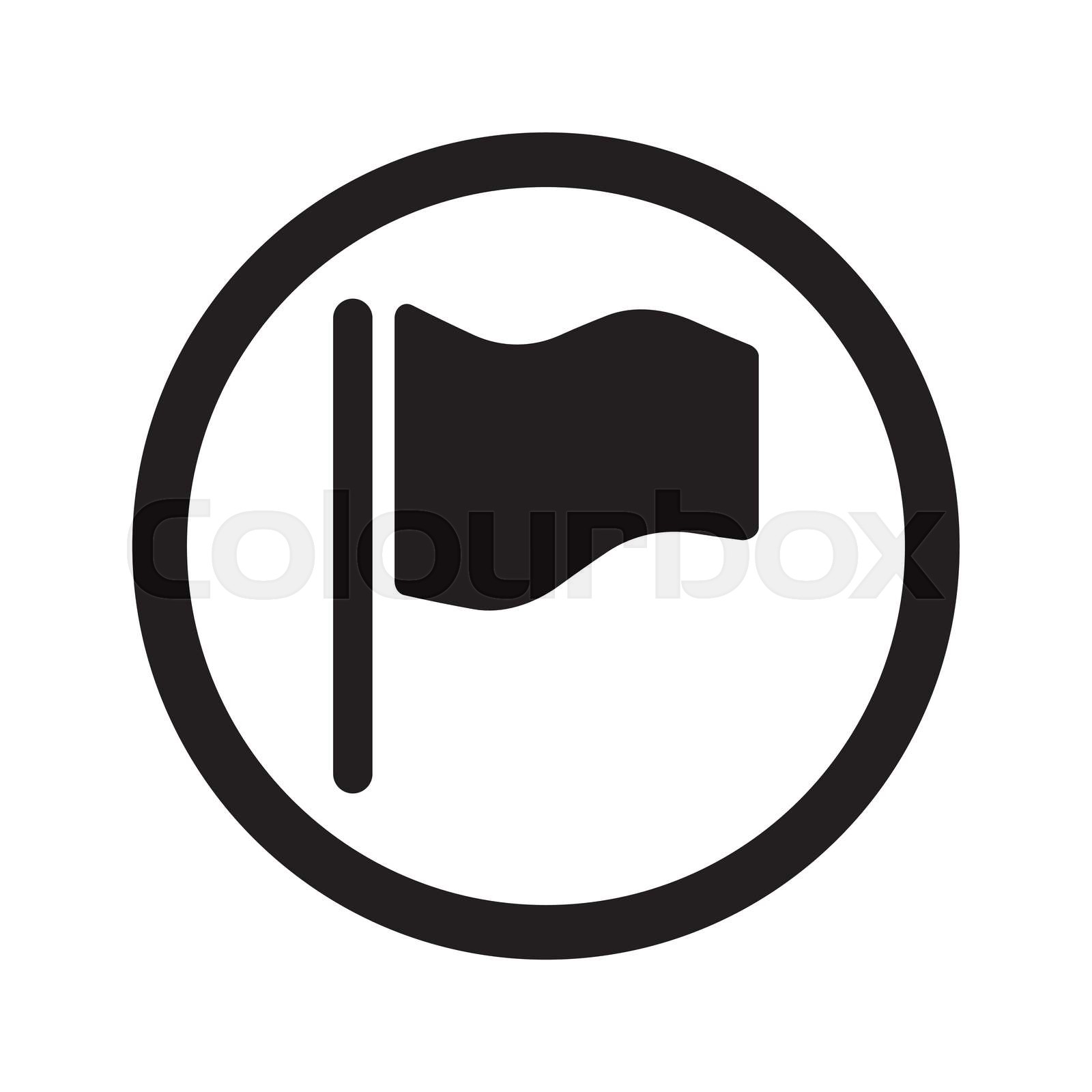 White Flag Icon