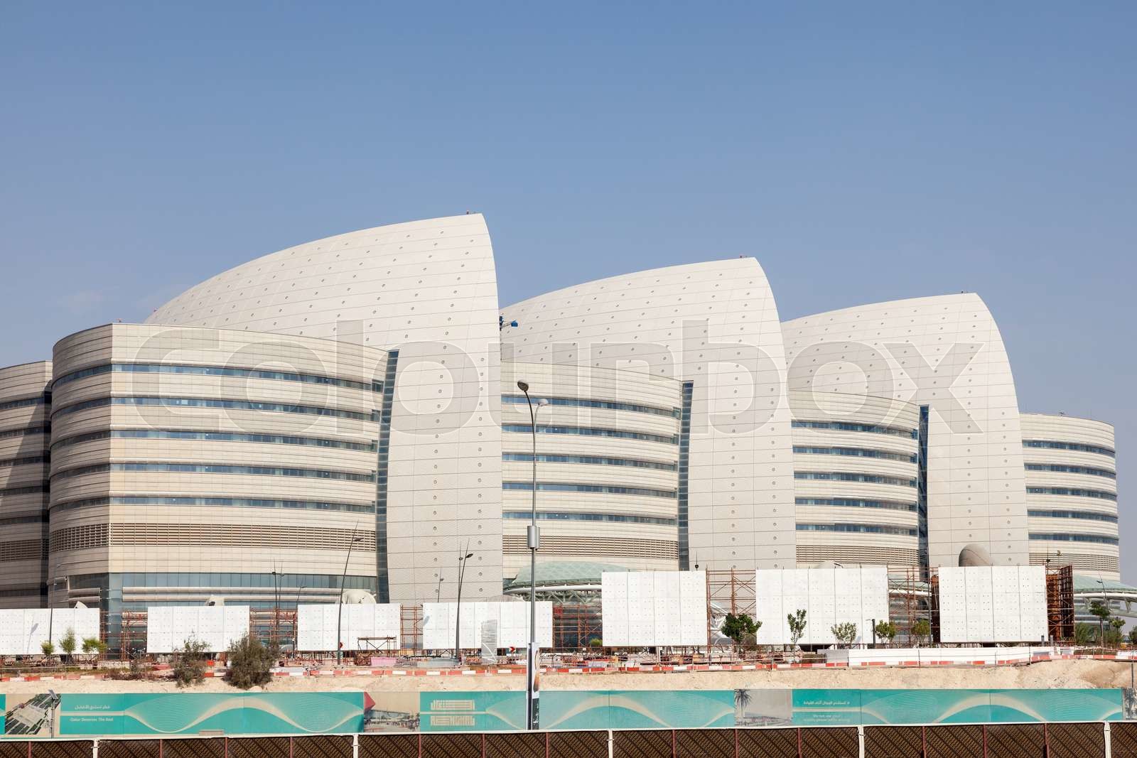 Sidra Medical Research Centre in Doha, Qatar | Stock image | Colourbox