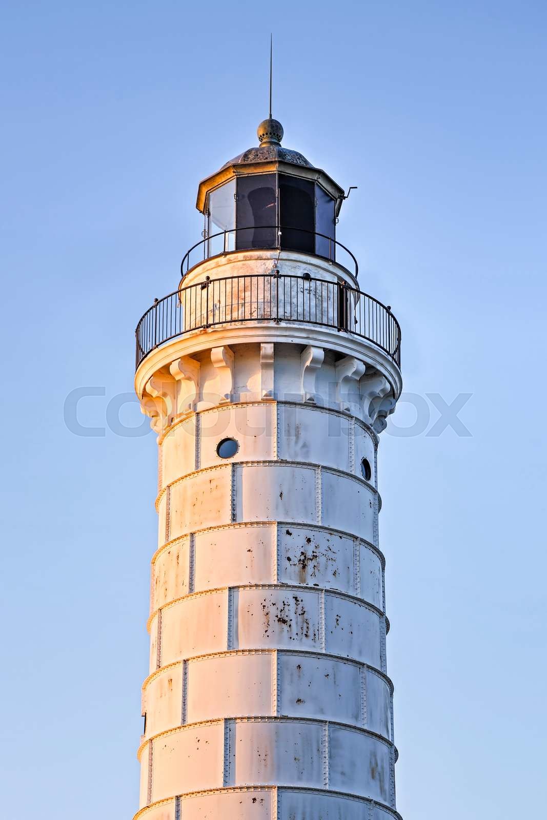 Cana Island Lighthouse Morning Glow | Stock image | Colourbox