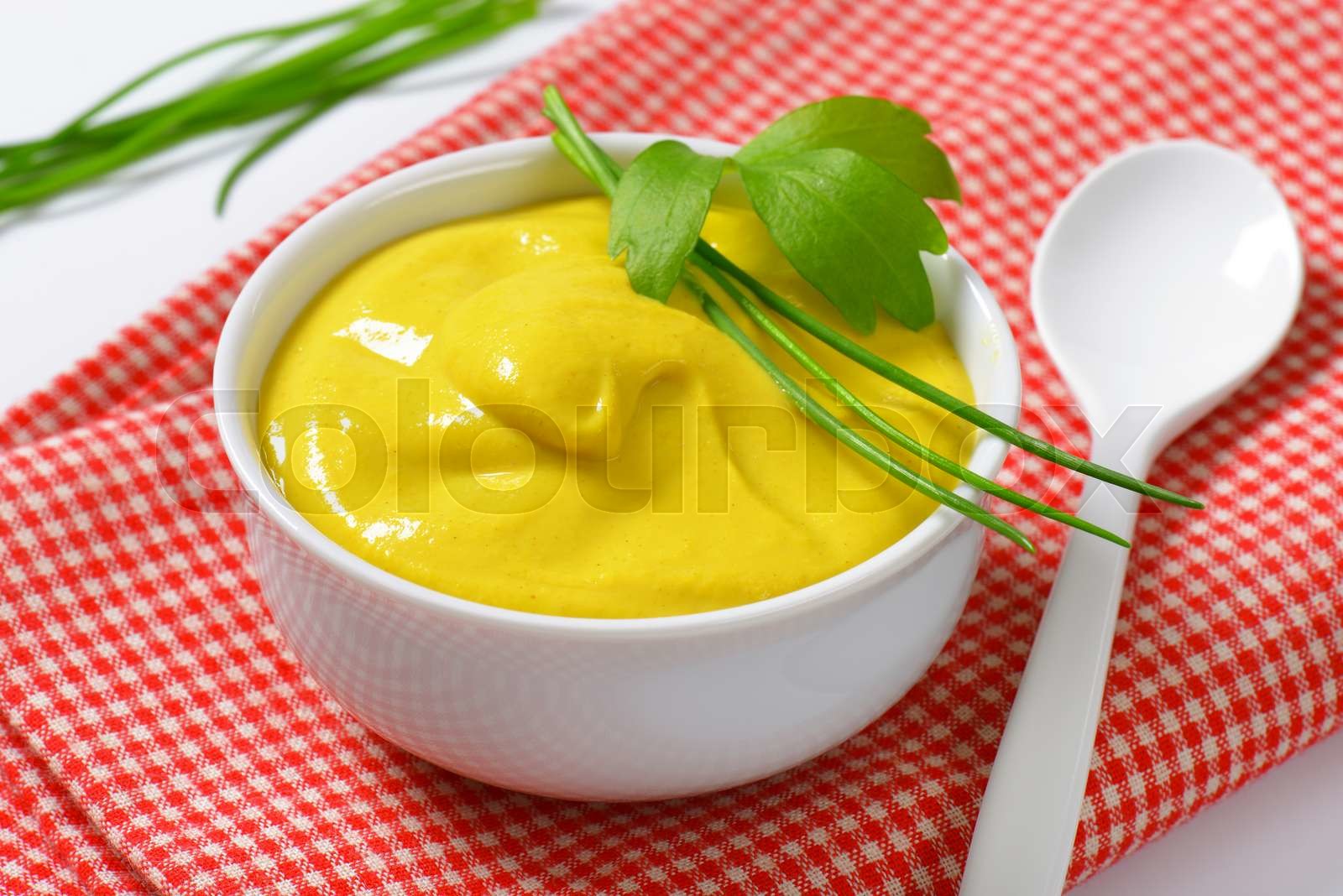 Smooth Dijon mustard | Stock image | Colourbox