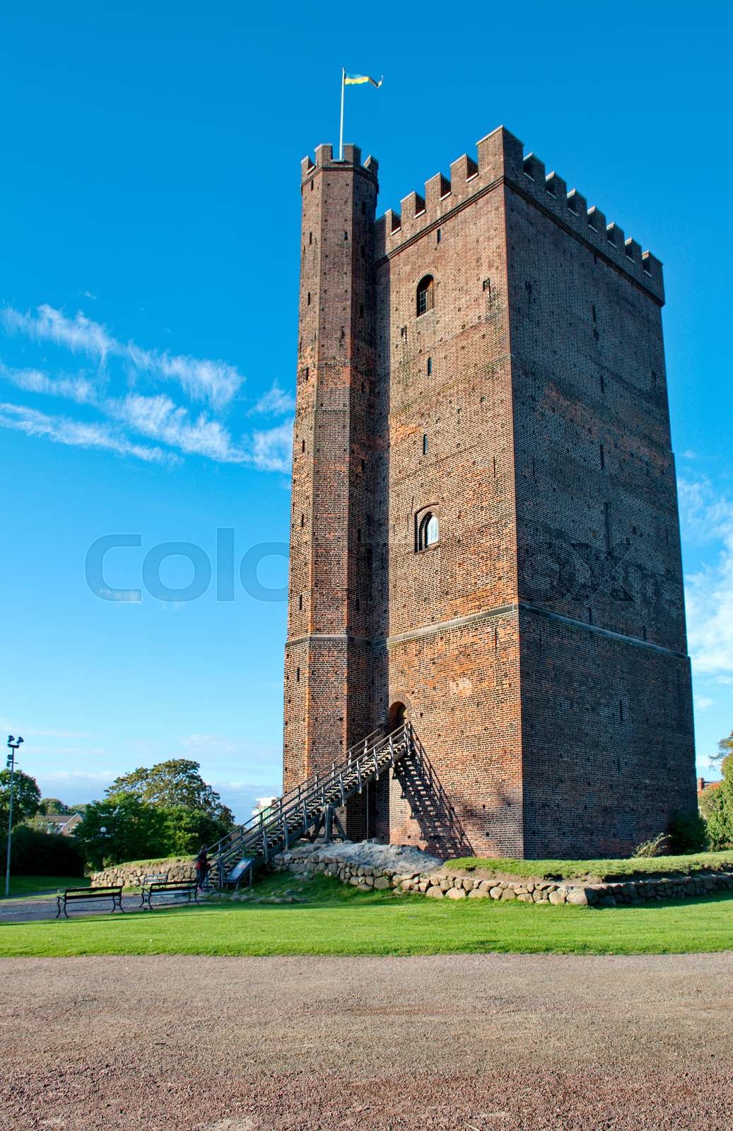 Karnan tower in Helsingborg, Sweden | Stock image | Colourbox