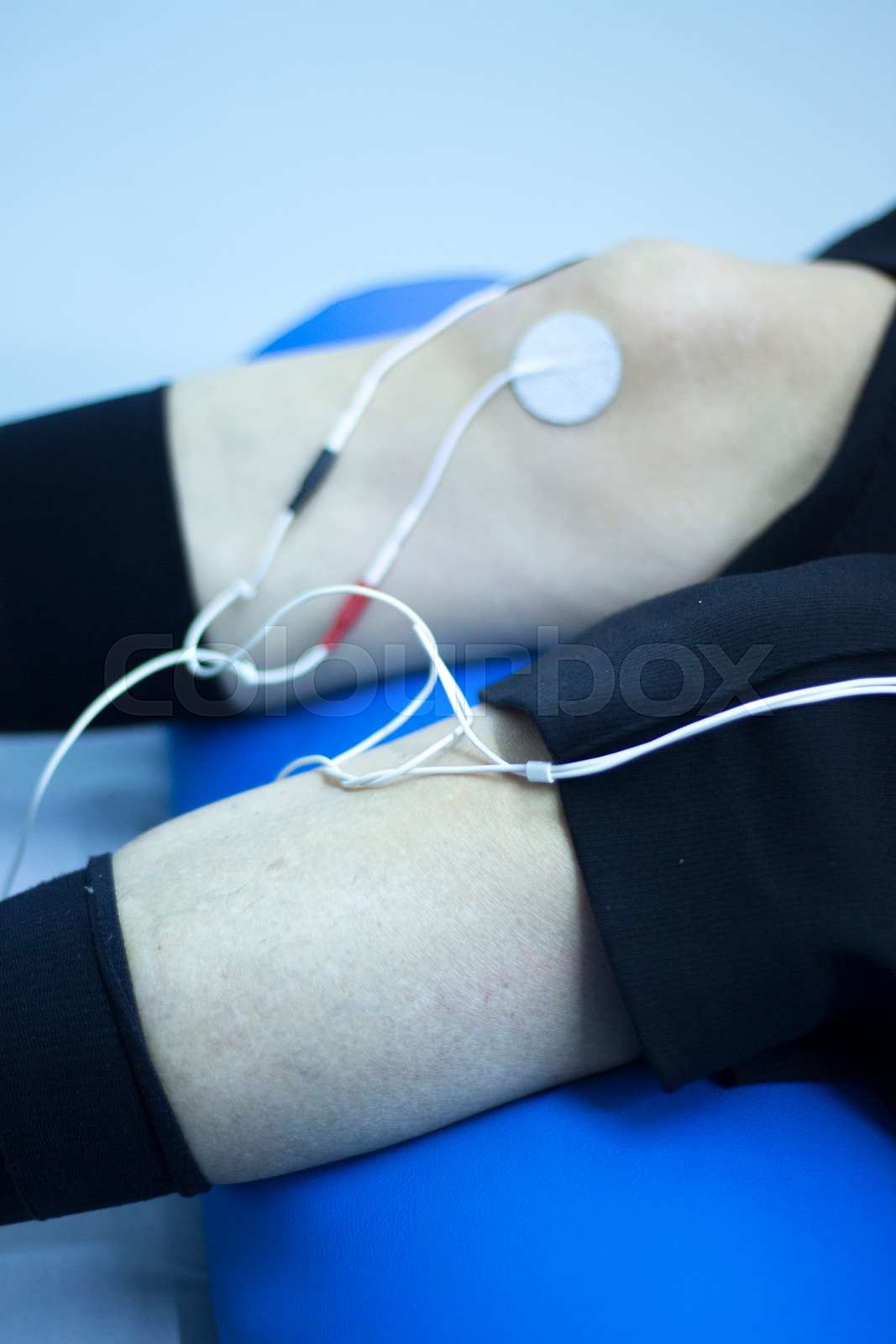 Physical therapy electrical physiotherapy | Stock image | Colourbox