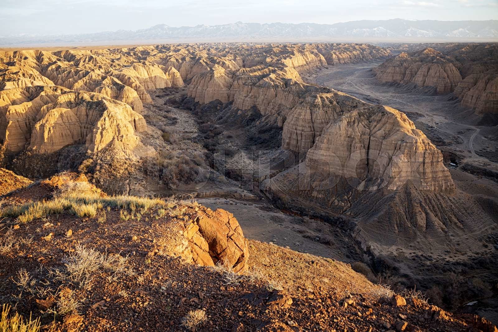 Yellow canyon | Stock image | Colourbox