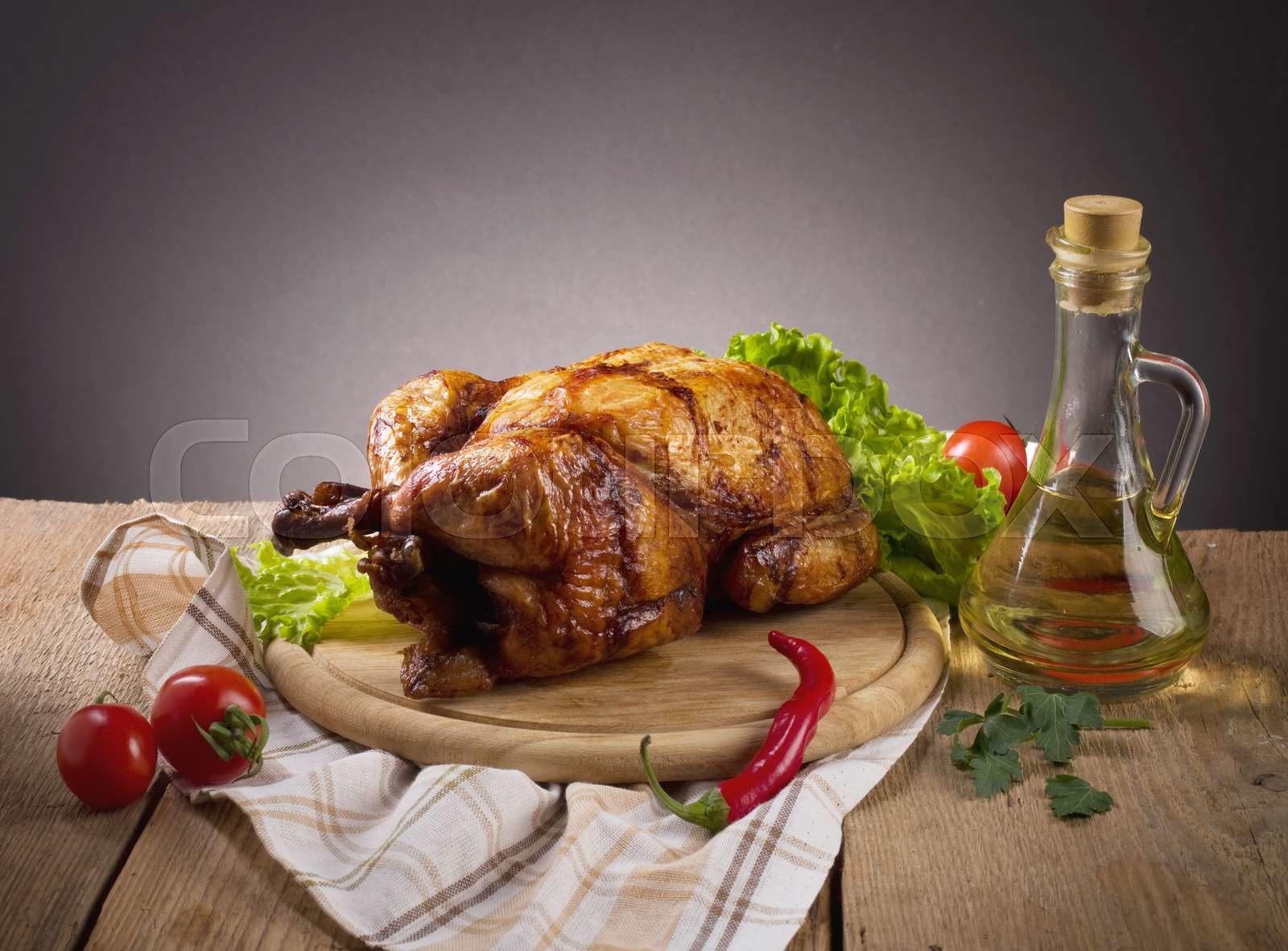 Whole chicken | Stock image | Colourbox