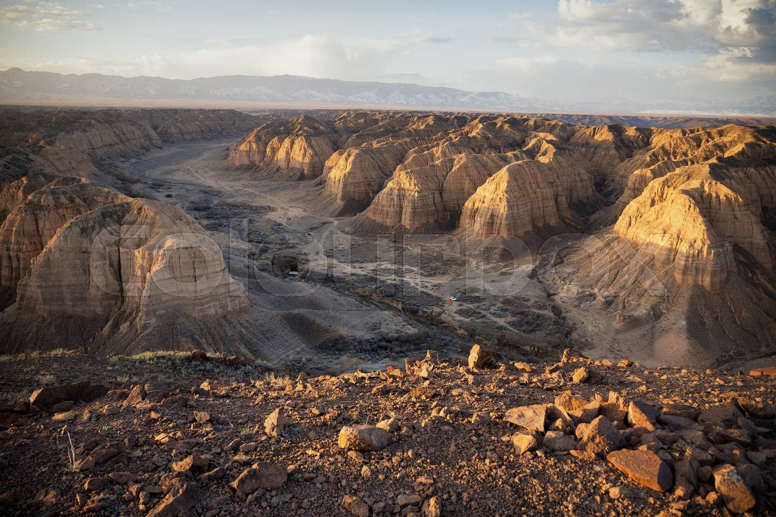 Yellow canyon | Stock image | Colourbox